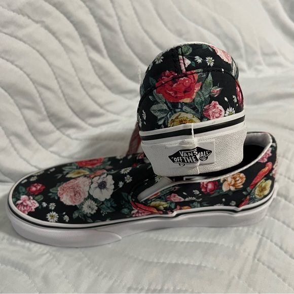 Vans | Shoes | Flower Vanssooo Cute | Poshmark